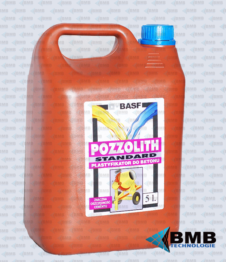 Plastyfikator do betonu - Master Pozzolith STD 5l - BMB Technologie