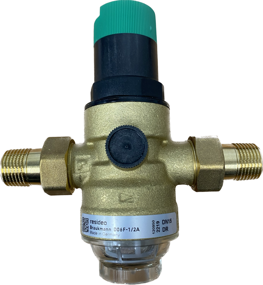 Reduktor ciśnienia wody Braukmann D06F - 1/2A - Układ wodny - BMB ...